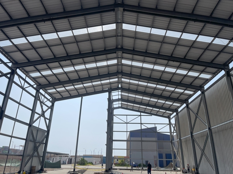 Galeras Industriales en Estructura Metálica • Fast-Tec Estructuras